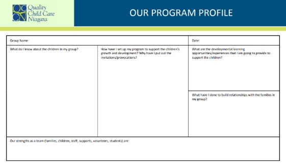 QCCN Planning & Developmental Resources | ECCDC